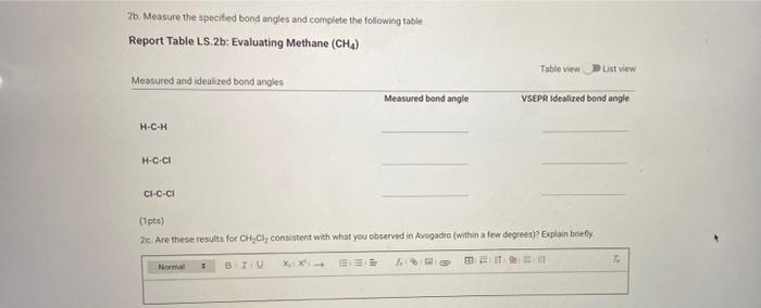 Solved 2a Draw the Lewis Structure for dichloromethane and | Chegg.com