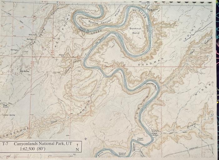 Solved Fundamentals of Geography 6. Use the "Canyonlands | Chegg.com
