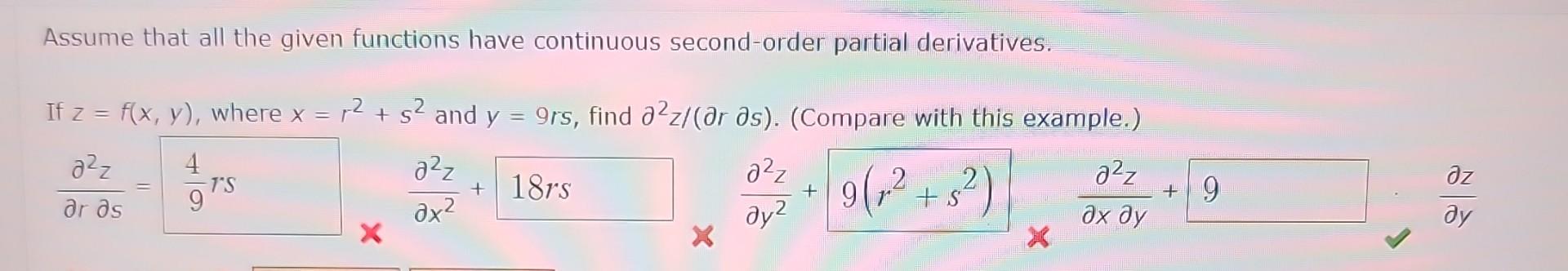 Solved Assume that all the given functions have continuous | Chegg.com