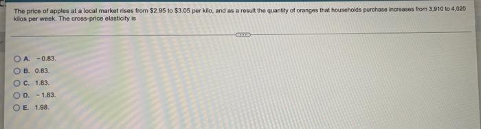 Solved The consumers' burden associated with an excise tax | Chegg.com