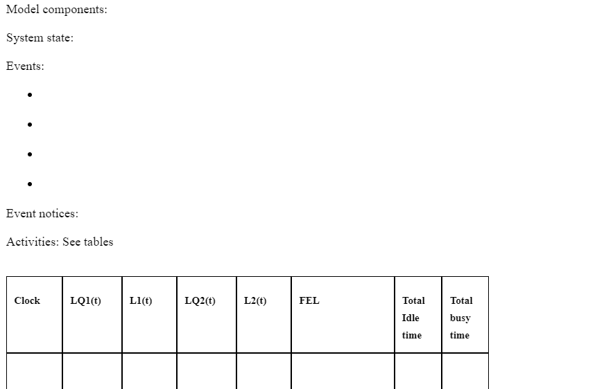 Solved Handout 9: Consider the following two serial servers | Chegg.com