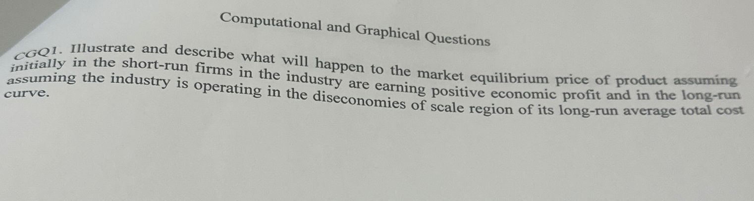 Solved Computational and Graphical QuestionsCGQ1. | Chegg.com
