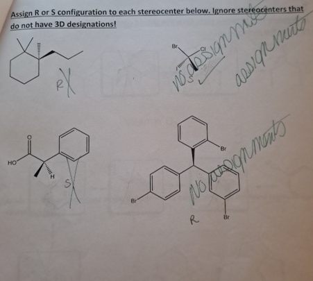 Solved Assign R or S configuration to each stereocenter | Chegg.com