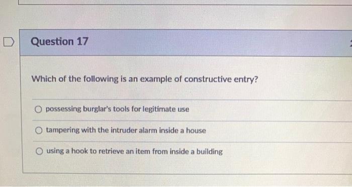 Which of the following is an example of constructive | Chegg.com