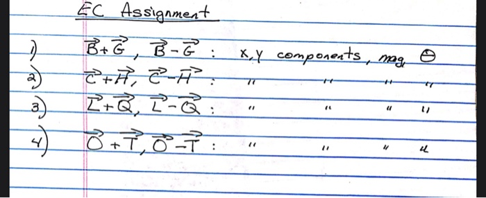Solved For problems on the page thats days Ec assignment, | Chegg.com