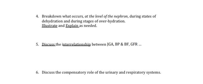 Solved 4. Breakdown what occurs, at the level of the | Chegg.com