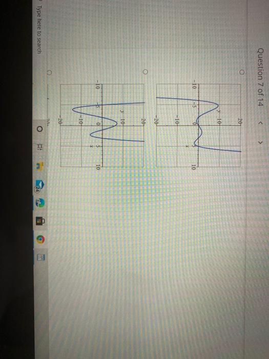 Solved Select the correct graph of a polynomial with two | Chegg.com