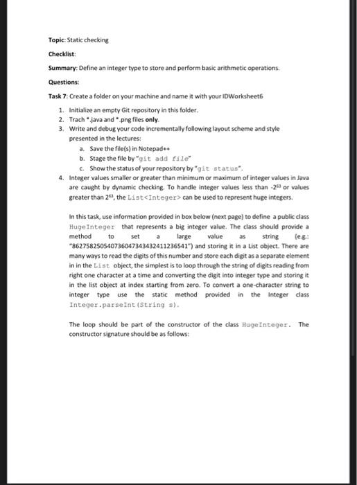 Solved When finish the constructor, write a method tobt cing | Chegg.com