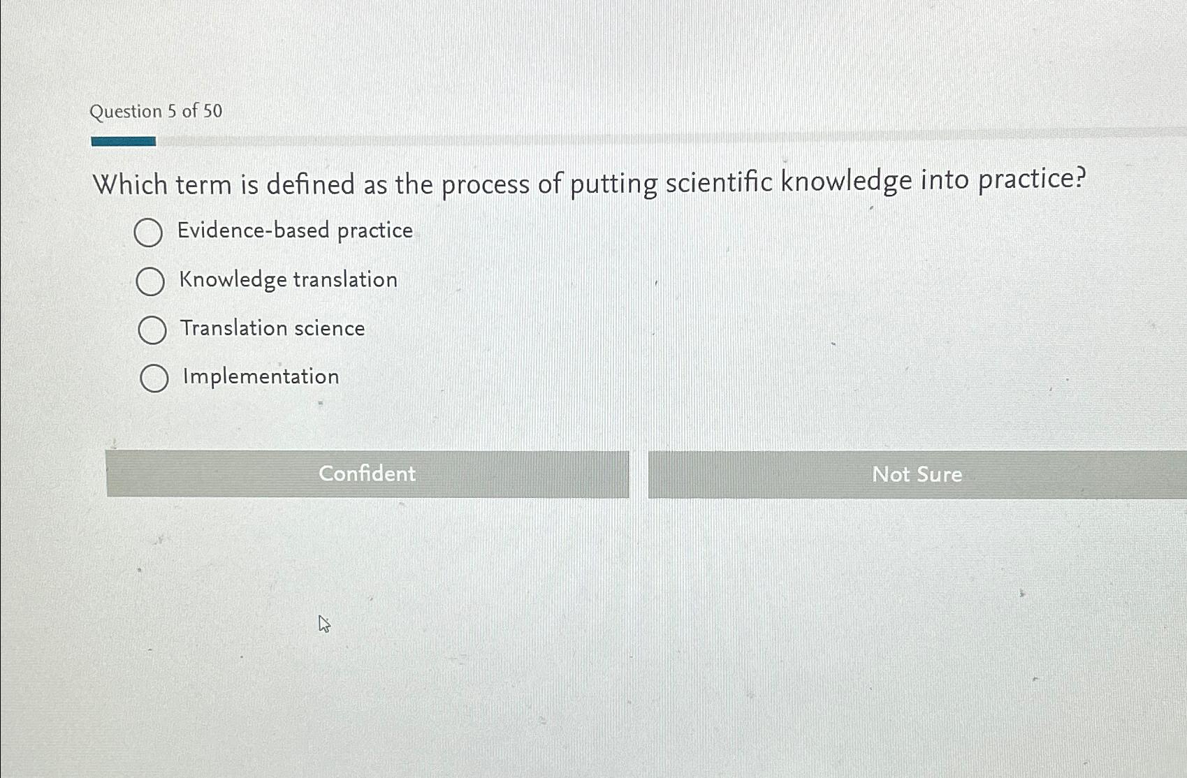 Solved Question 5 of 50Which term is defined as the process | Chegg.com Solved Question 5 of 50Which term is defined as the process | Chegg.com