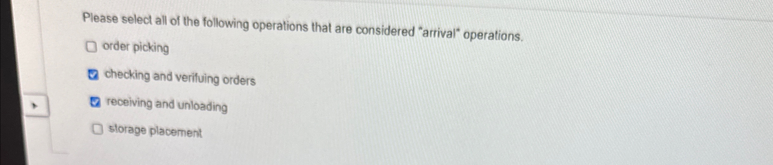 Solved Please select all of the following operations that | Chegg.com