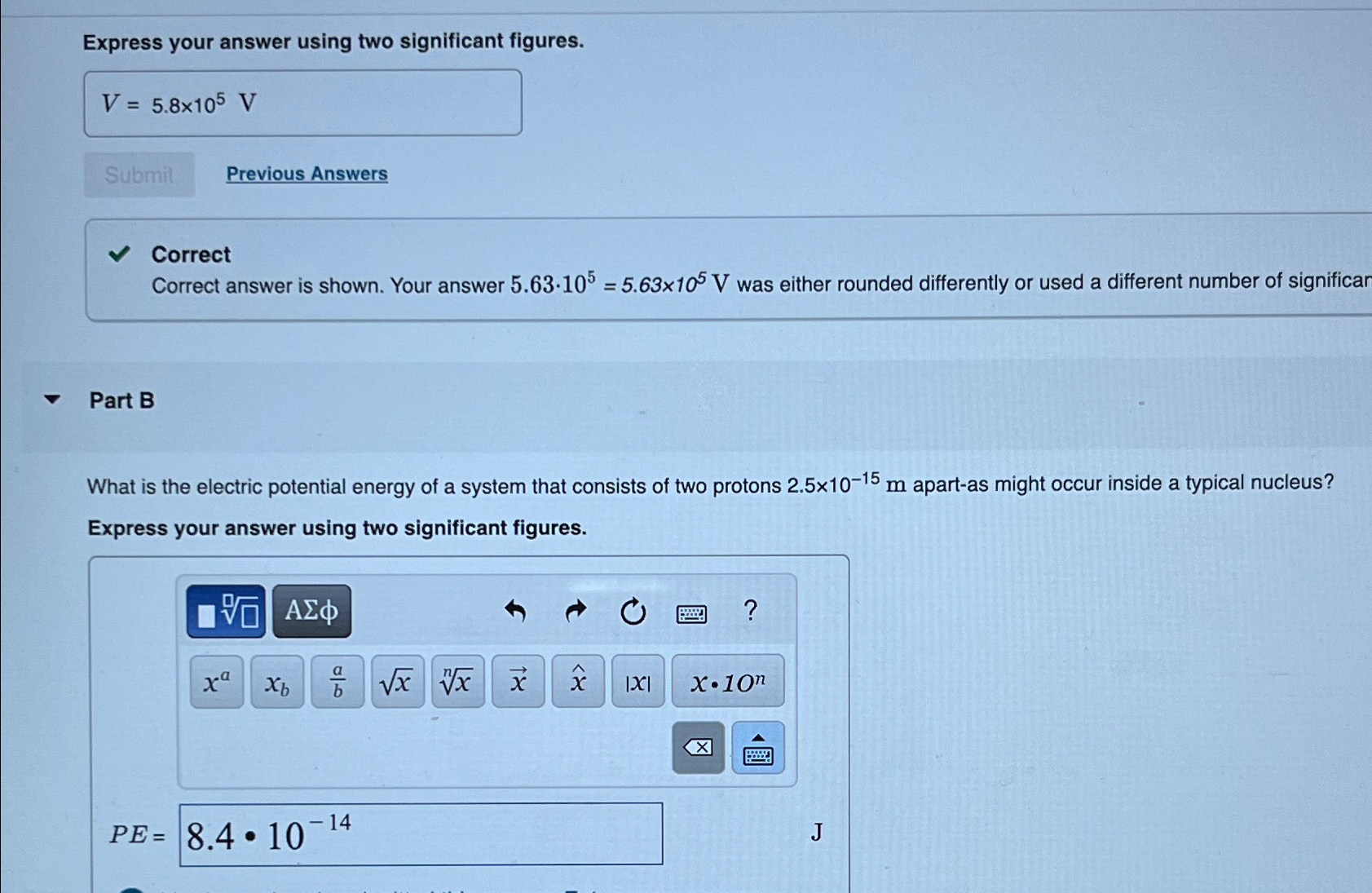 Solved Express Your Answer Using Two Significant