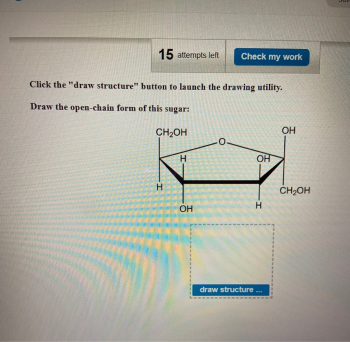 Solved 15 attempts left Check my work Click the "draw | Chegg.com