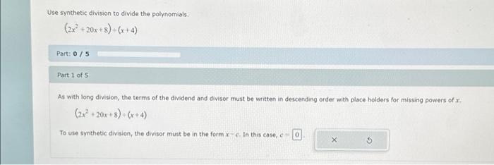 Solved Write the value of c in a box. Write the coefficients | Chegg.com