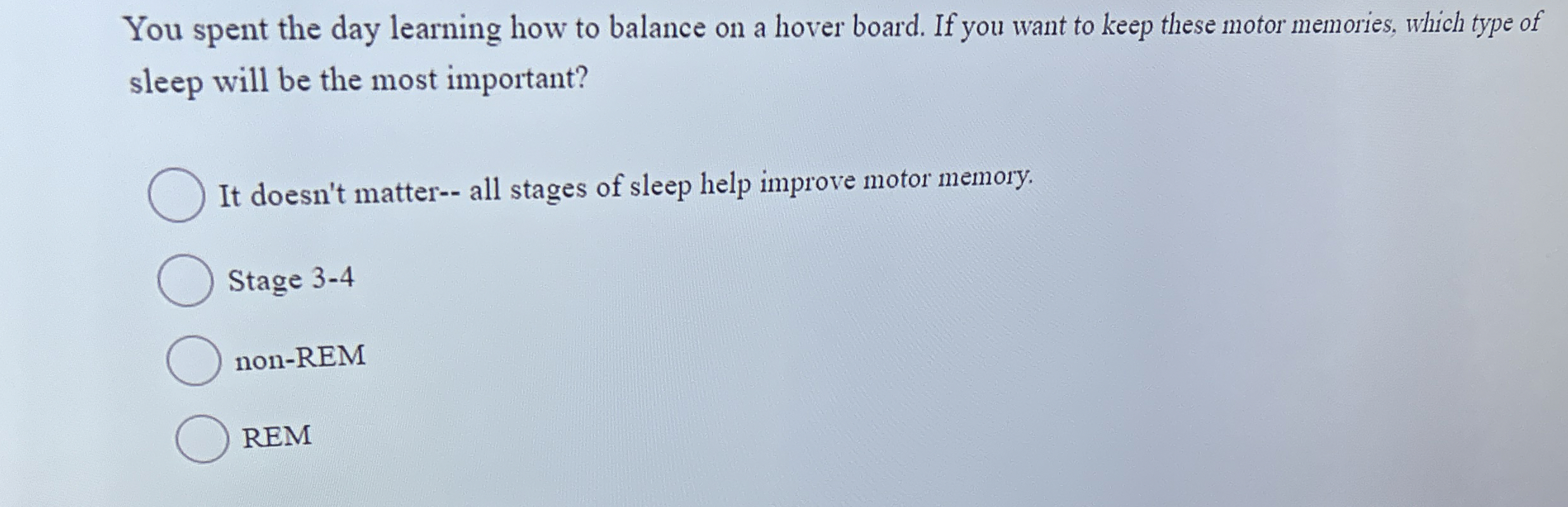 High Quality SOLUTION You spent the day learning how to balance on a hover | Chegg.com