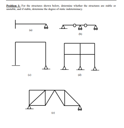 Solved For the structures shown below, determine whether the | Chegg.com