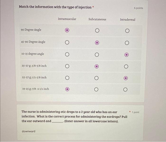 Solved The nurse is administering otic drops to a 2 year old | Chegg.com