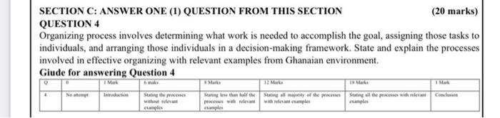 Solved SECTION C: ANSWER ONE (1) QUESTION FROM THIS SECTION | Chegg.com