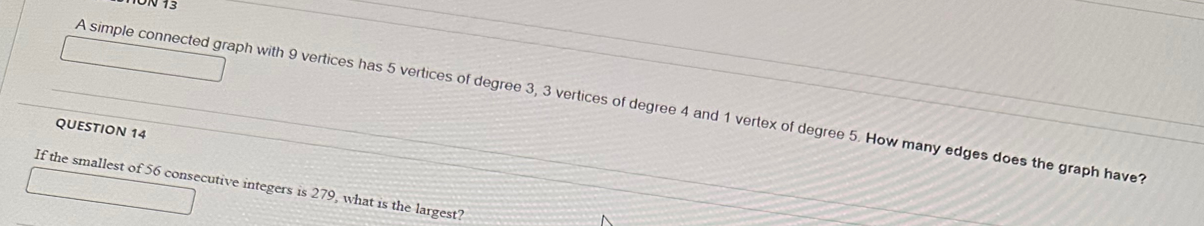 Solved A simple connected graph with 9 ﻿vertices has 5 | Chegg.com