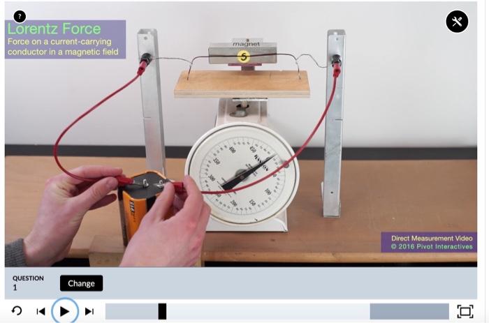 Solved The photos show before and after the wire is touched | Chegg.com