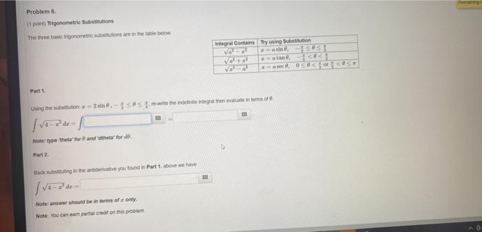 Solved Problem Point Trigonometric Substitutions The Three