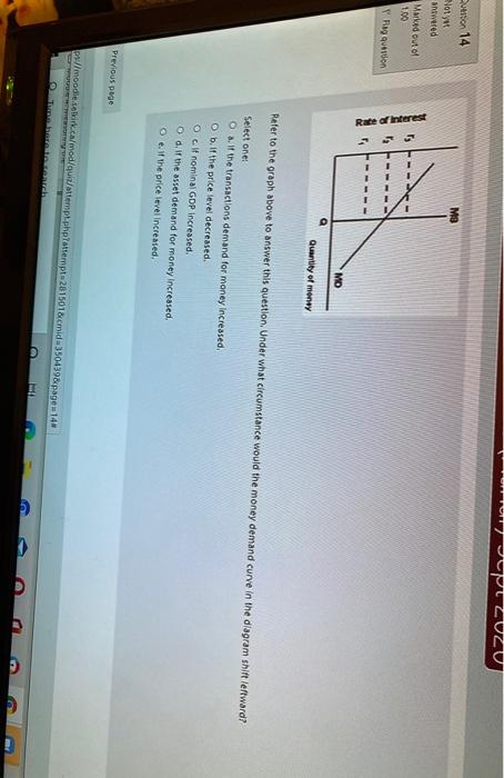 Solved upravzu Question 14 MO RYM wered Moto 1.00 y Rag | Chegg.com