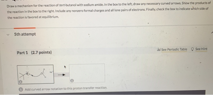 Solved Add the curved arrow notation to this proton transfer | Chegg.com