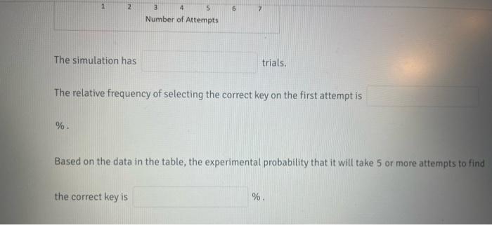 Solved You have 7 identical keys on your desk. Only one key | Chegg.com