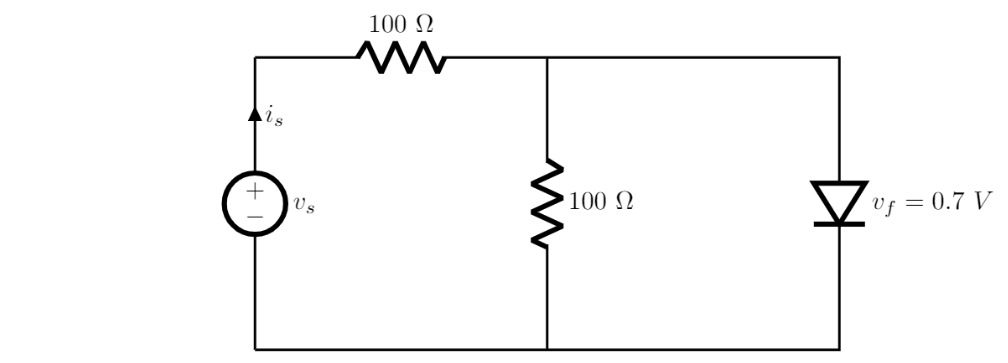 Solved Calculate the source current in mA, ﻿given the source | Chegg.com