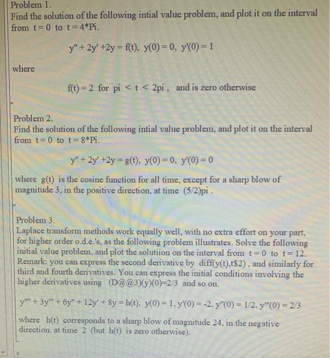 Solved this is being done with the software maple. please | Chegg.com