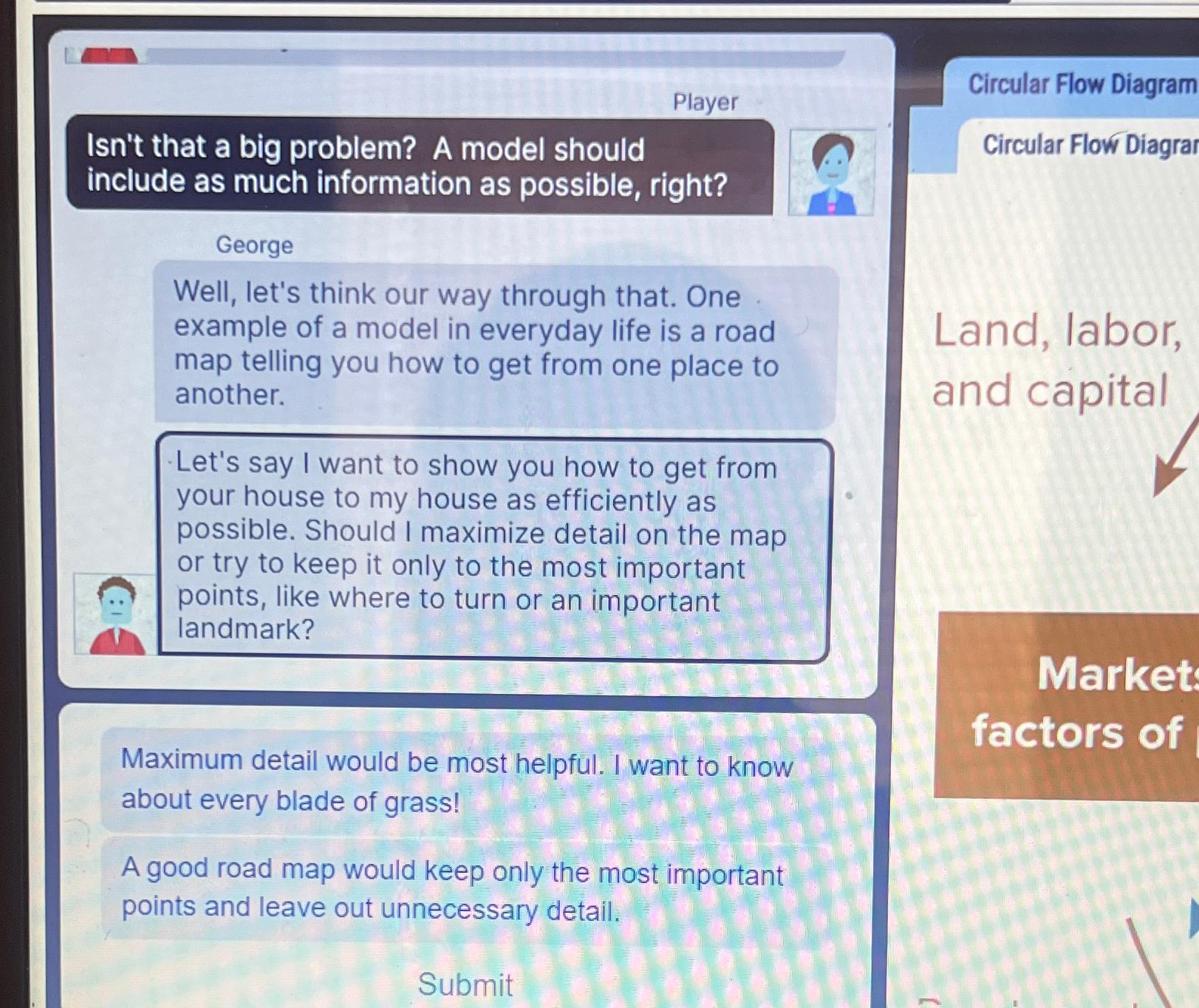 Solved Isn't that a big problem? A model should include as | Chegg.com