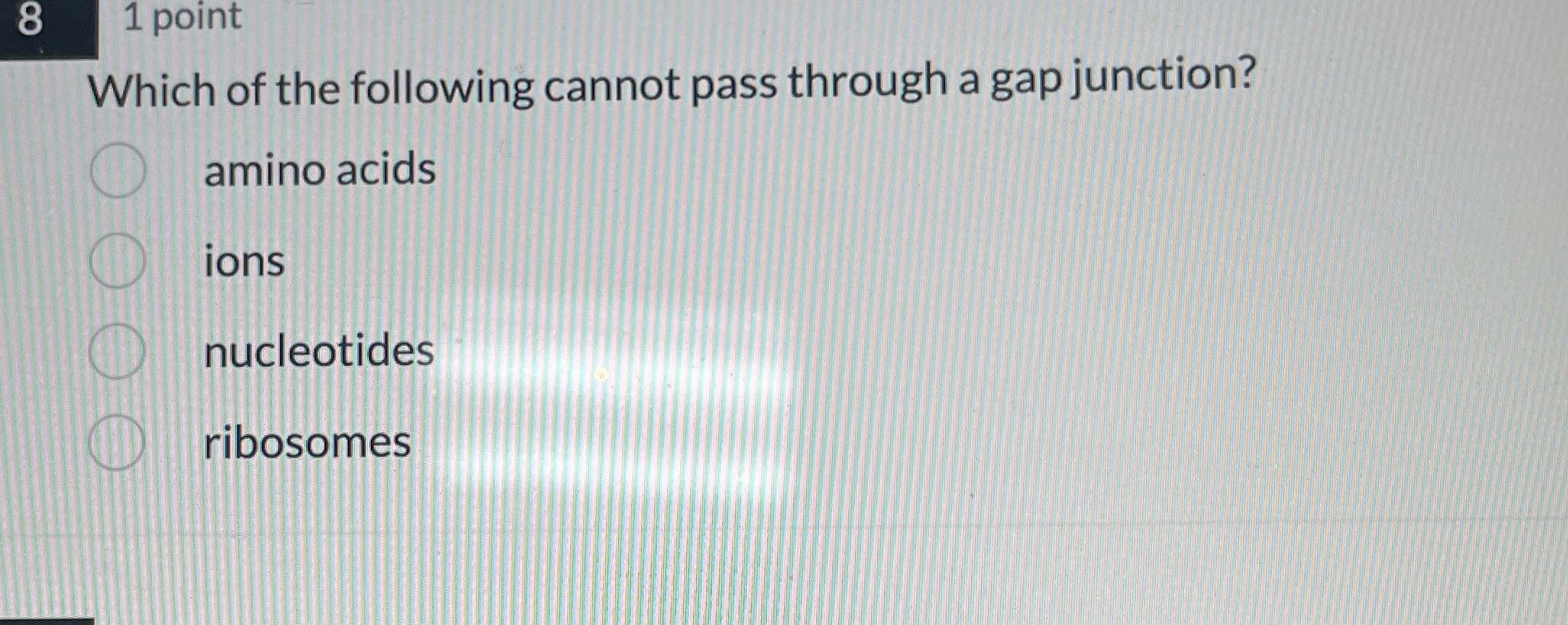 Solved Which of the following cannot pass through a gap | Chegg.com