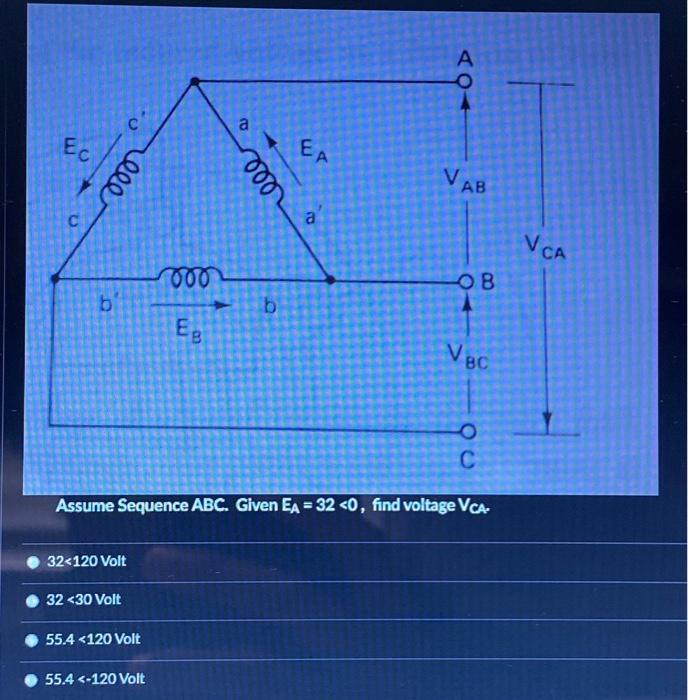 Solved Assume Sequence ABC. Given EA=32