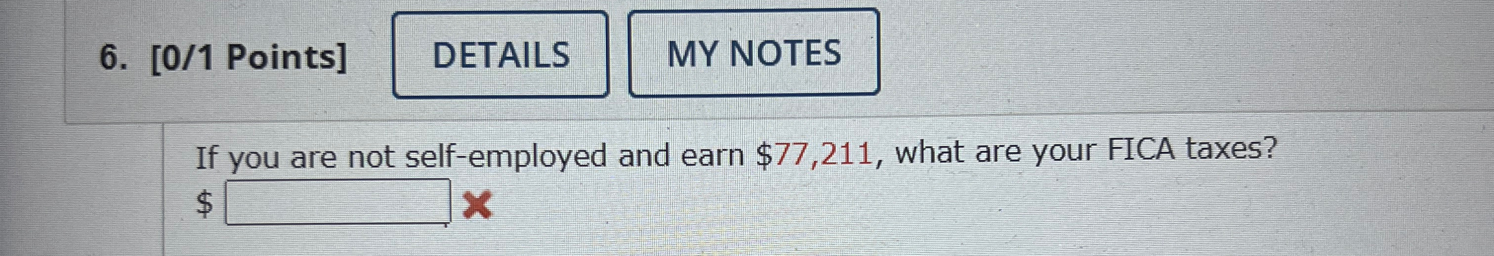 Solved [0/1 ﻿Points]If you are not self-employed and earn | Chegg.com