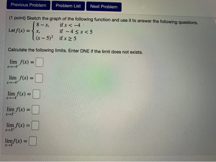 Solved Previous Problem Problem List Next Problem 1 Point 8204