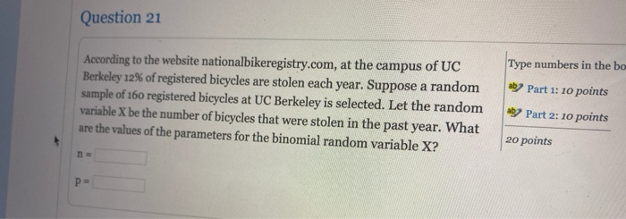 Solved Question 21 Type numbers in the bo According to the | Chegg.com