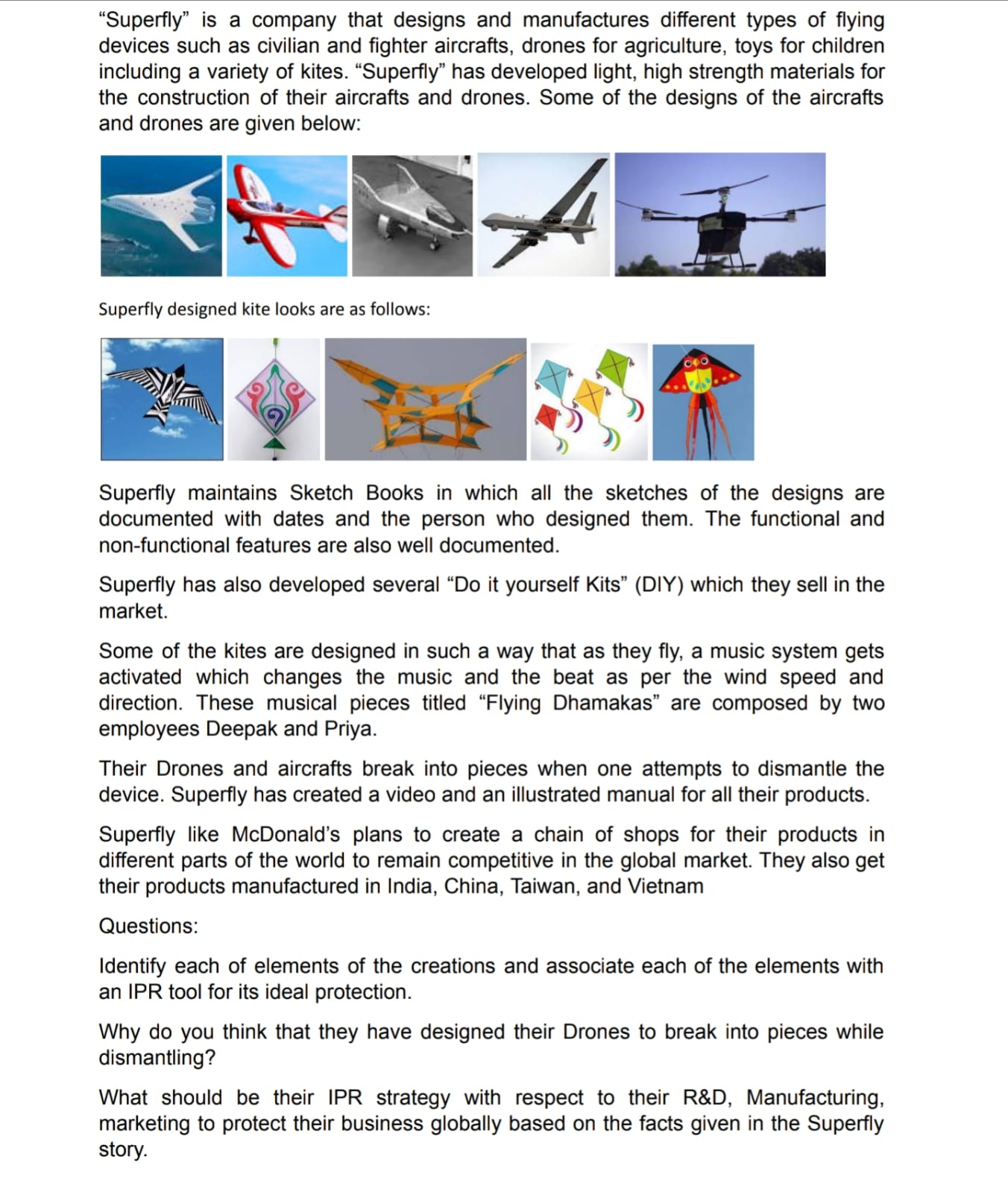 Solved (innovation and ip management ques) ﻿answer the | Chegg.com