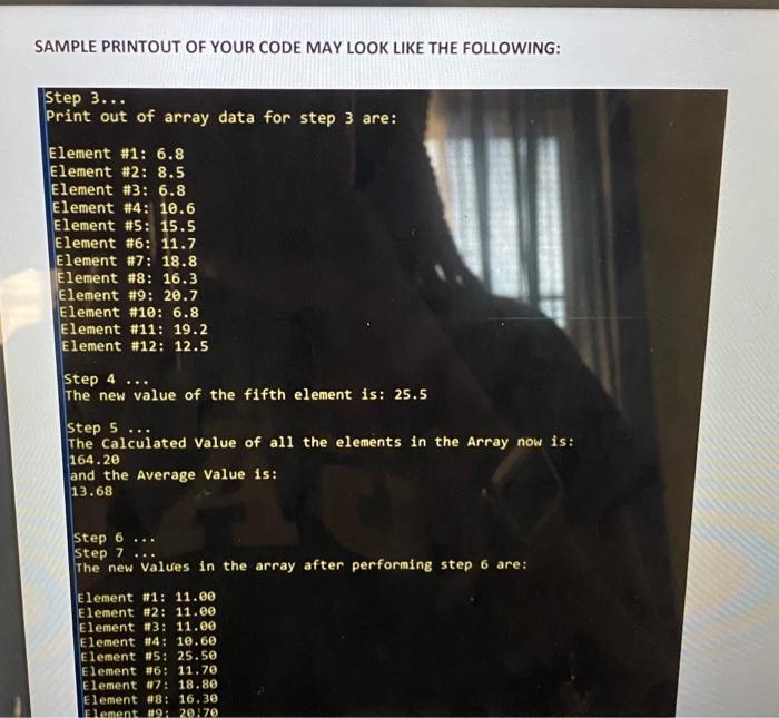 Solved Step 1: Enter the skeleton code into your source | Chegg.com