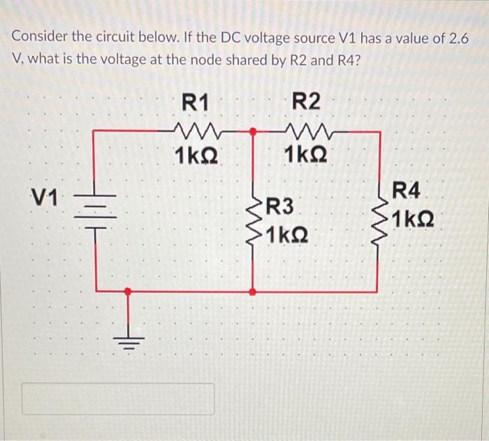 Solved Consider the circuit below. If the DC voltage source | Chegg.com