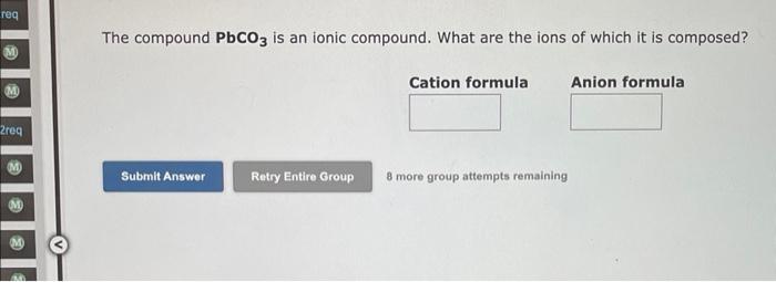 Solved The compound CuF is an ionic compound. What are the | Chegg.com