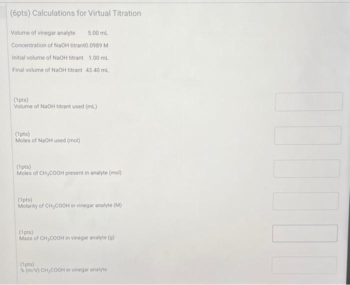 Solved Before adding any NaOH, the initial volume is read | Chegg.com