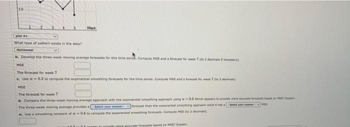 Exercise 17.05 Algo (Moving Averages and Exponential | Chegg.com