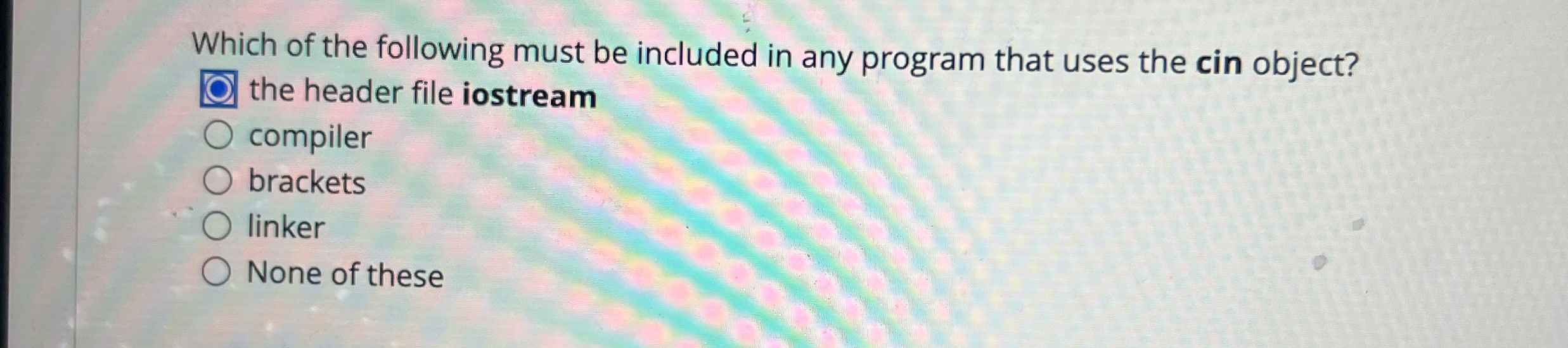 Solved Which of the following must be included in any | Chegg.com