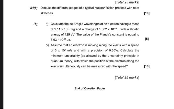 Solved [Total 25 marks] Q4(a) Discuss the different stages | Chegg.com