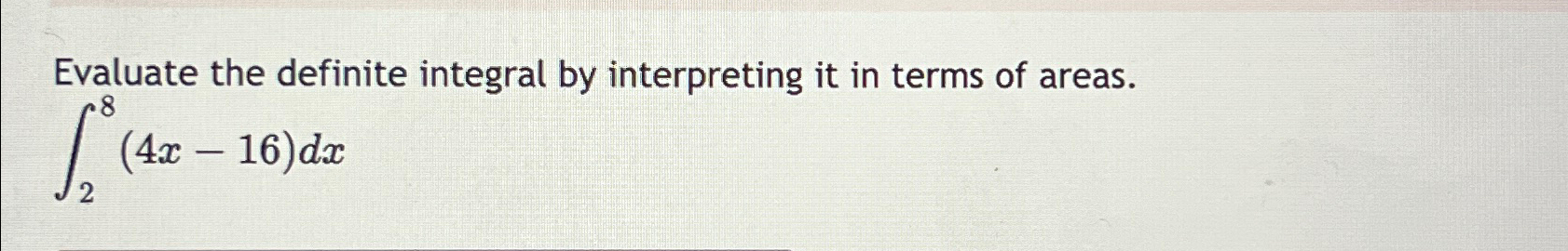 Solved Evaluate the definite integral by interpreting it in | Chegg.com