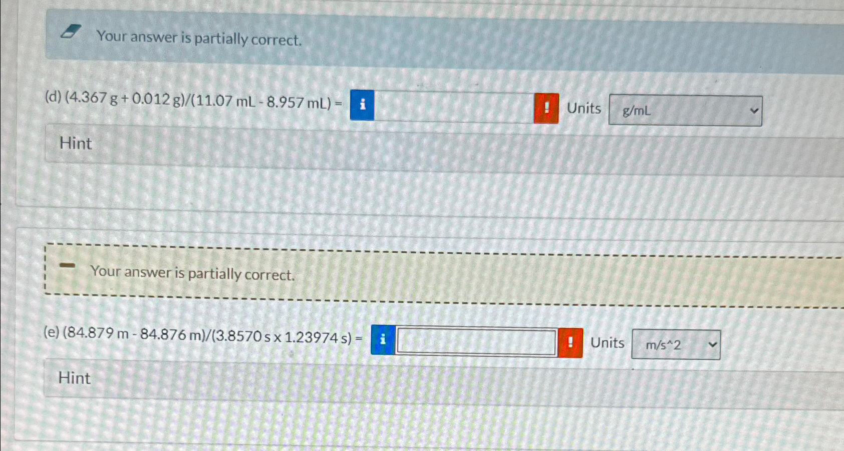 Solved Your Answer Is Partially