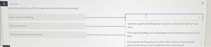 Solved Match the following definitions with their respective | Chegg.com