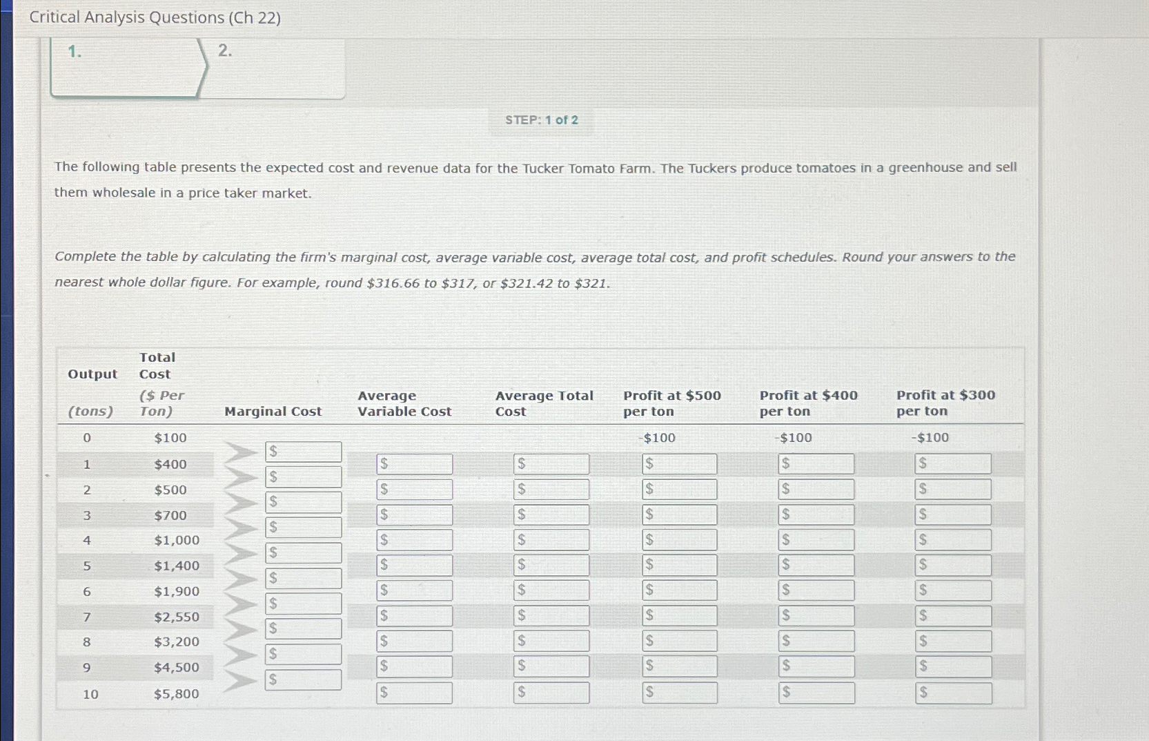 Solved Critical Analysis Questions (Ch 22)2.STEP: 1 ﻿of 2 | Chegg.com