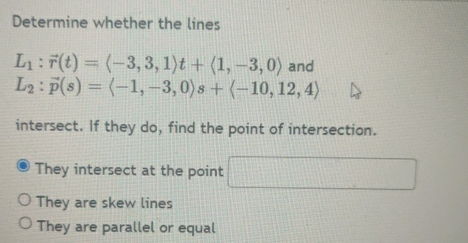 Solved Determine whether the | Chegg.com