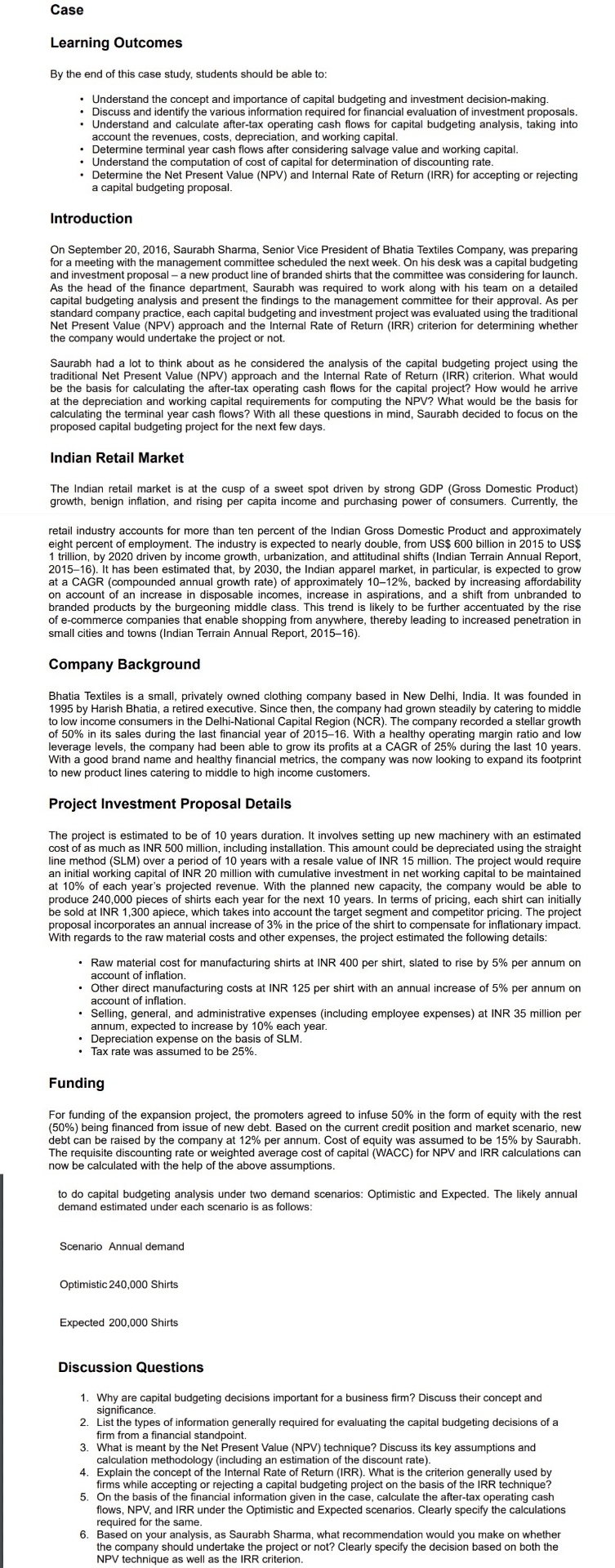 Solved CaseLearning OutcomesBy the end of this case study, | Chegg.com