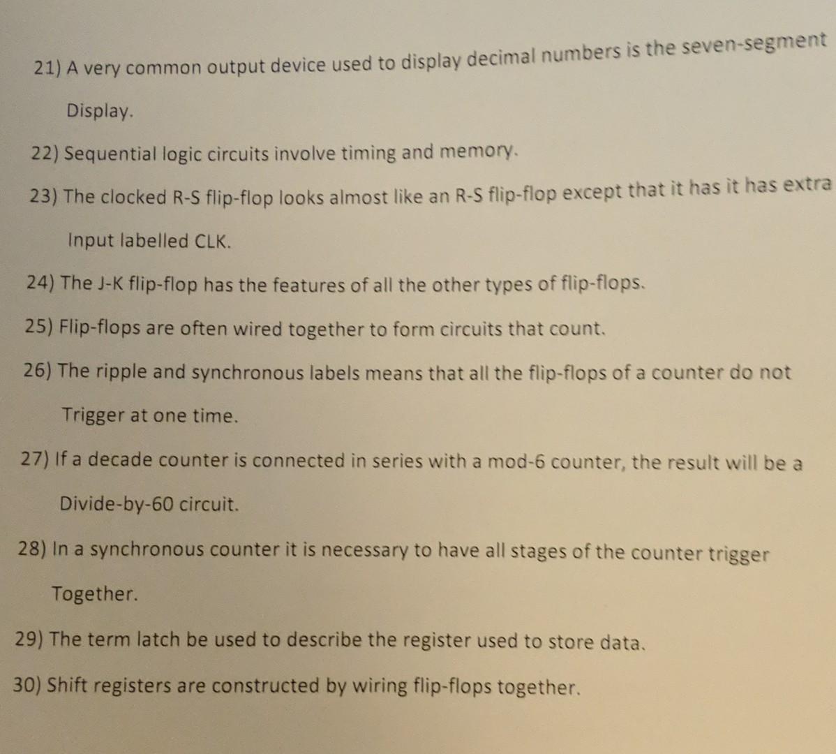 Solved 7) An 8-bit binary number is called a bit. 8) The | Chegg.com
